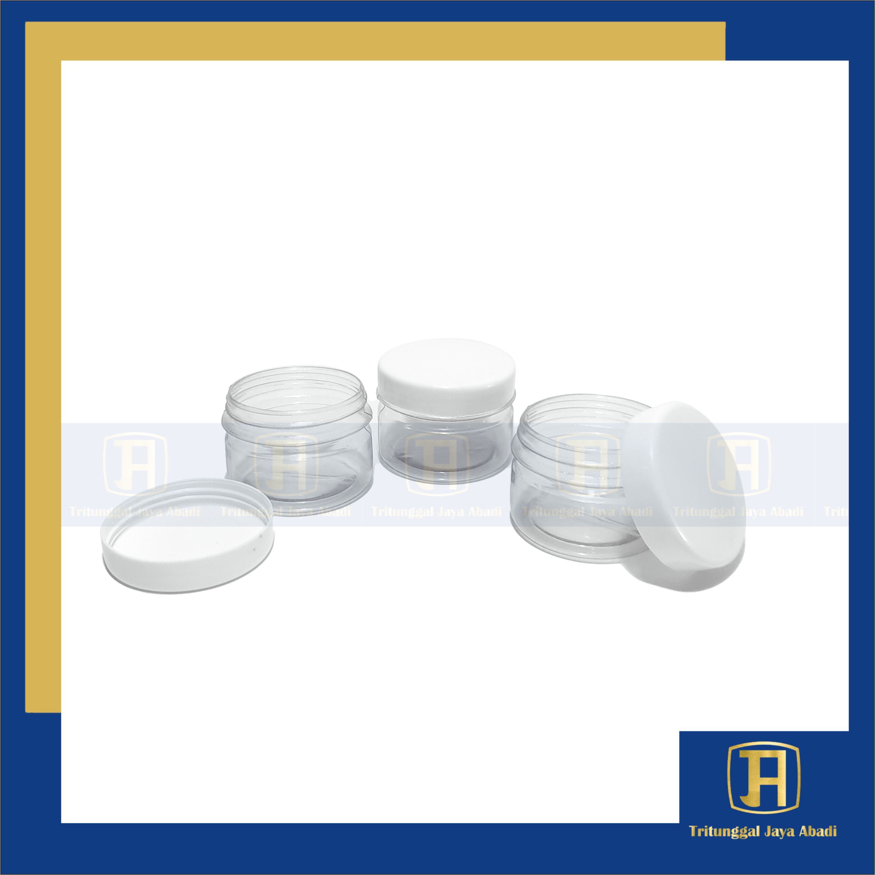 Pot Jelly 100gr Putih-Bening PVC – Tritunggal Jaya Abadi